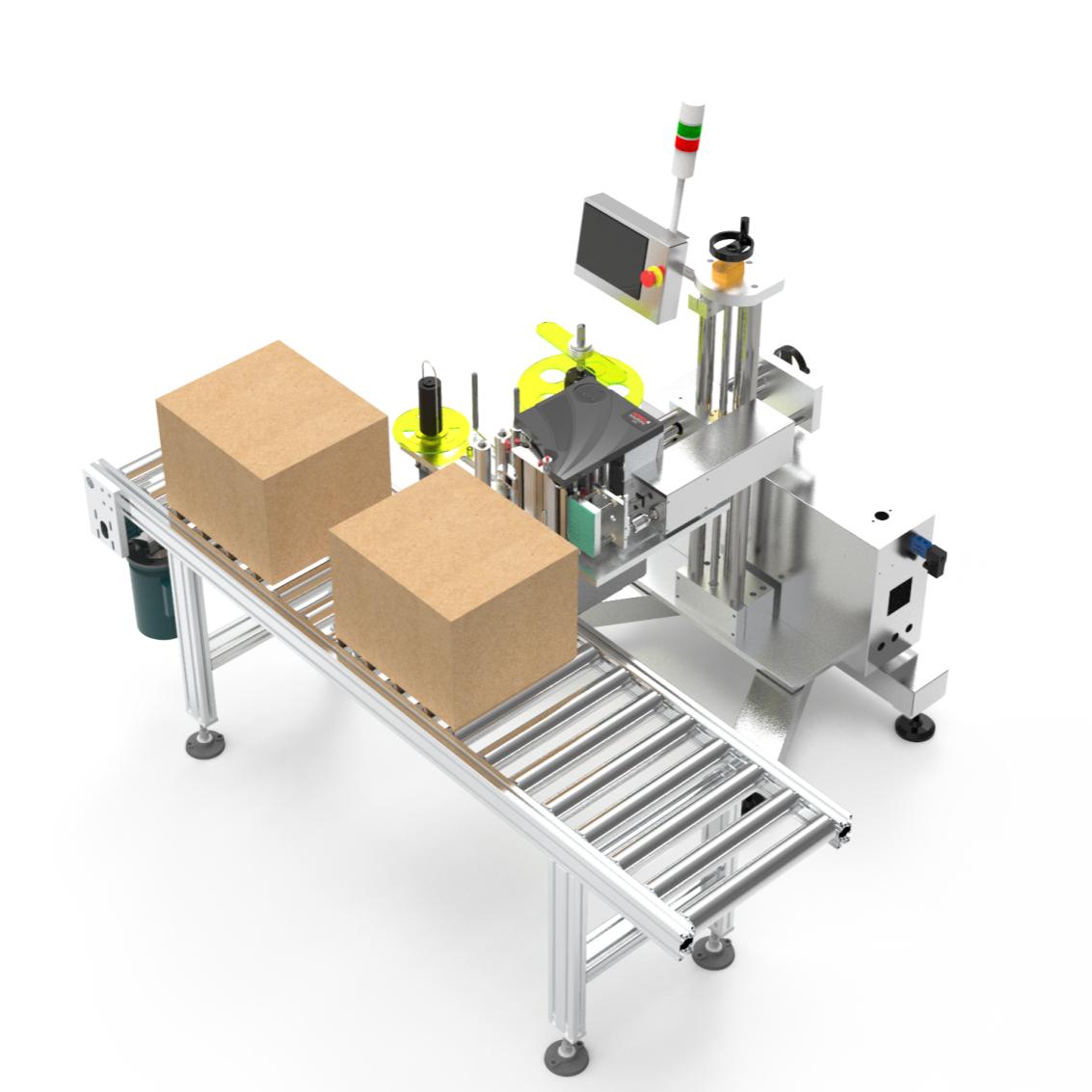 Side Surfae Online Printing Labeling machine